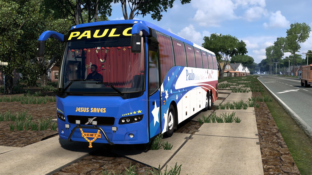 Paulo Volvo 9400 Luxury Bus going through the winding mountains | bus ...