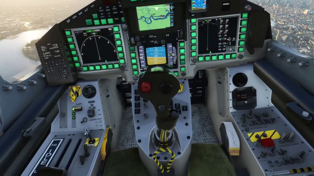 EUROFIGHTER TYPHOON !!! MICROSOFT FLIGHT SIMULATOR 2020 | MILITARY JET ...