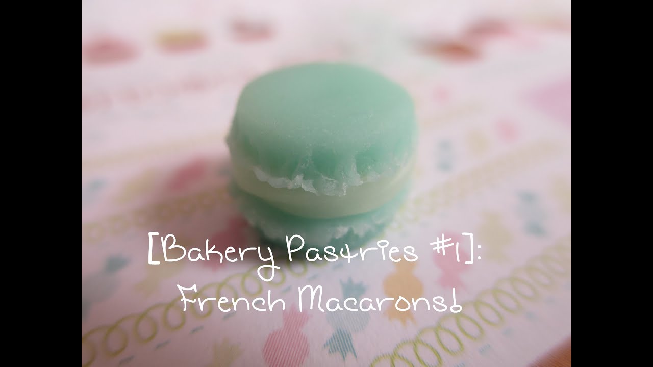 Bakery Pastries #1]: French Macaron Tutorial ♡ - YouTube