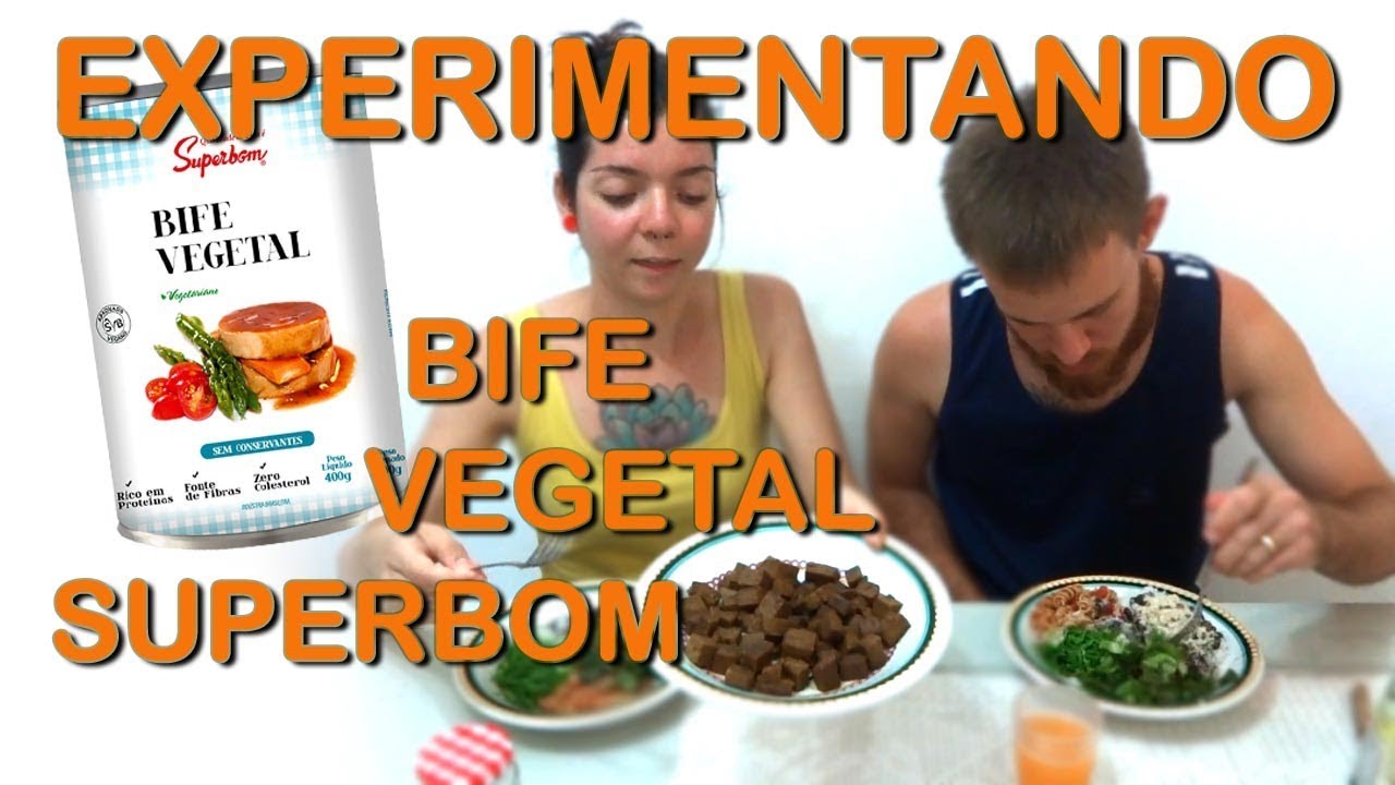 Experimentando Bife Vegetal Superbom | Vlog Fran Dutra - YouTube