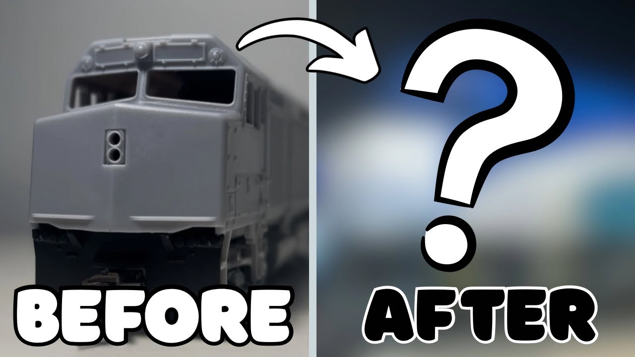 CUSTOM Walthers HO Scale NCTD COASTER F40PH - YouTube