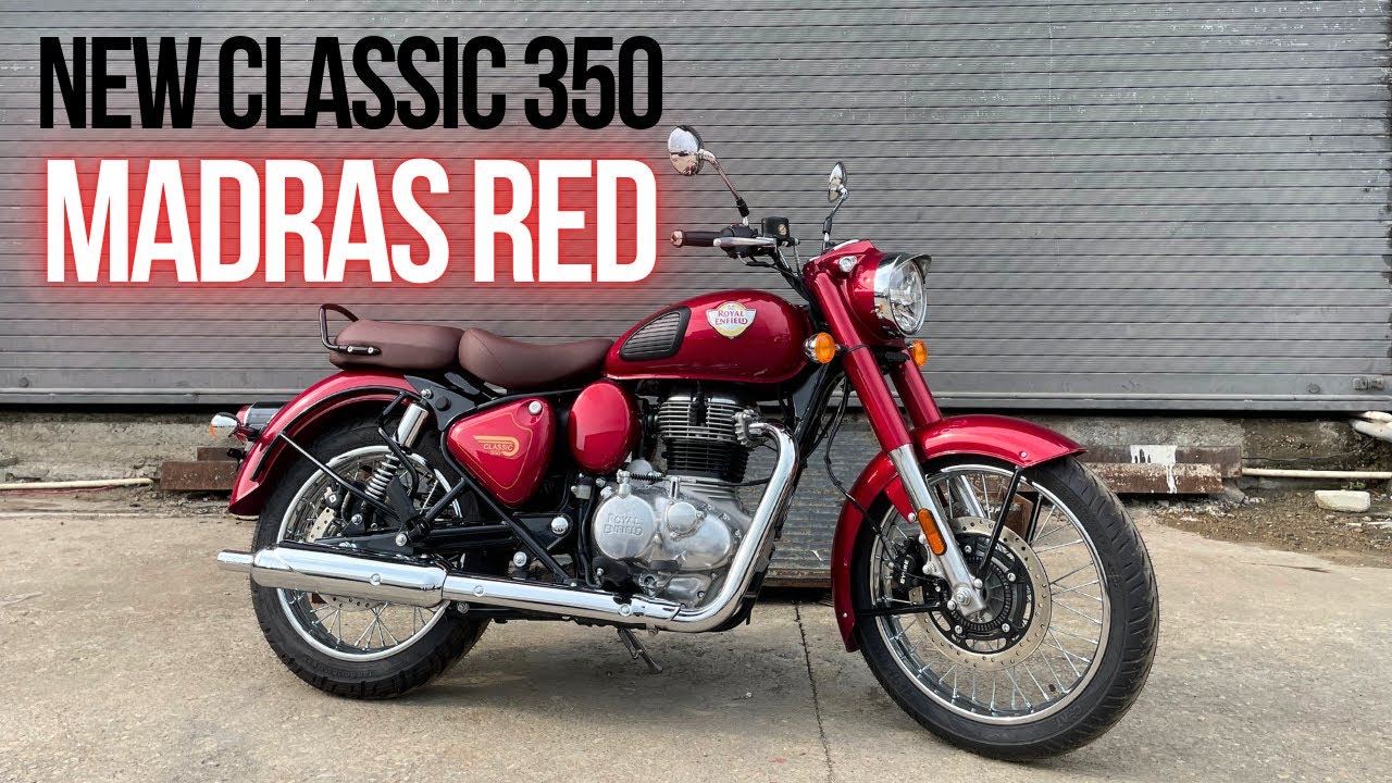New RE Classic 350 Madras Red Review | Heritage Variant | Motorxone ...