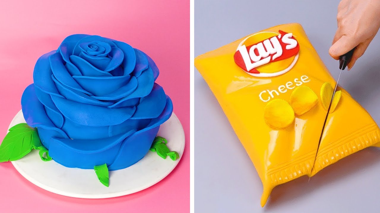 Fancy Fondant 3D Cake Decorating Ideas | So Tasty Chocolate Cake ...
