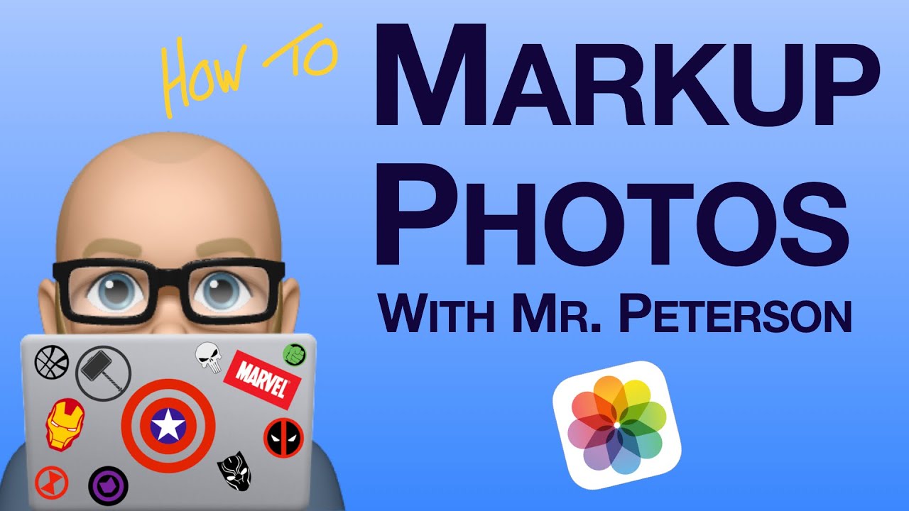 Using the Markup tool in the iOS Photos App - YouTube