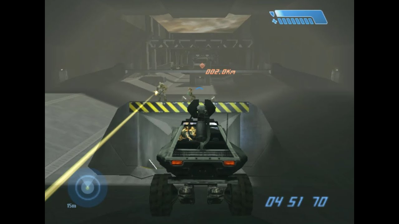 Halo Combat Evolved XBOX - The Maw on Legendary Difficulty - YouTube