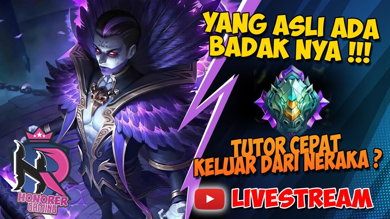 Push Rank Pertama Di Tier Epic - Yang Asli Ada Badak Nya !!! | LIVE ...