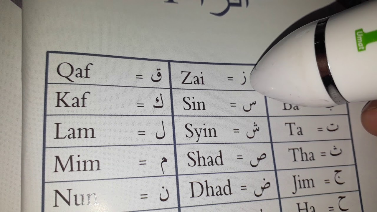 IQRA LEARN HOLY QURAN ARABIC 1 - YouTube