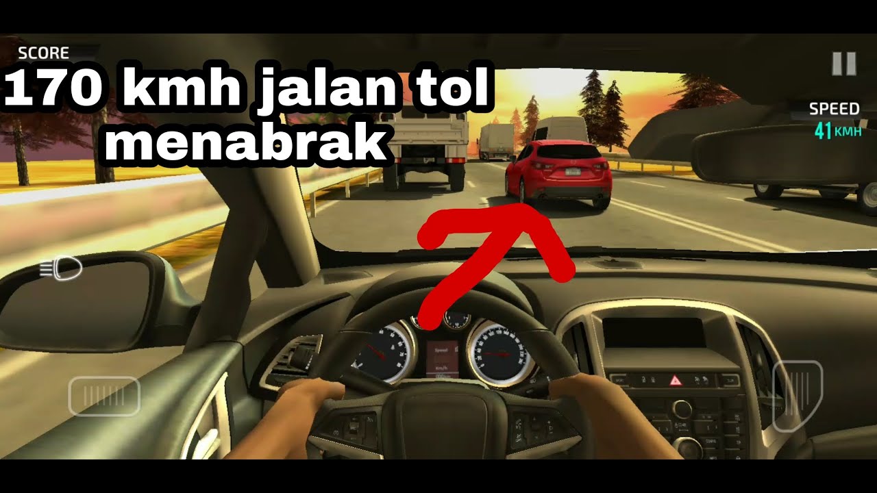 170 KMH DI JALAN TOL MENABRAK MOBIL ORANG || GAME PLAY - YouTube