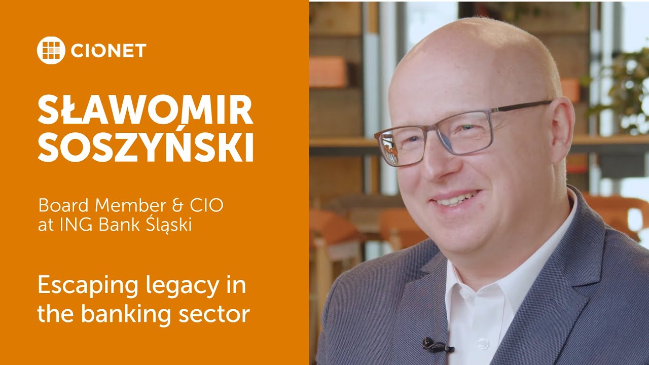 Sławomir Soszyński - Board Member & CIO at ING Bank Śląski - Escaping ...