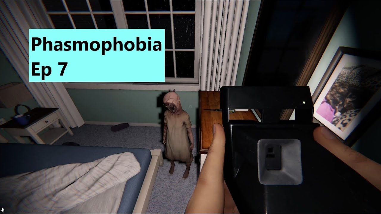 The ghost is missing its face | Phasmophobia update (ASCENSION) part: 7 ...