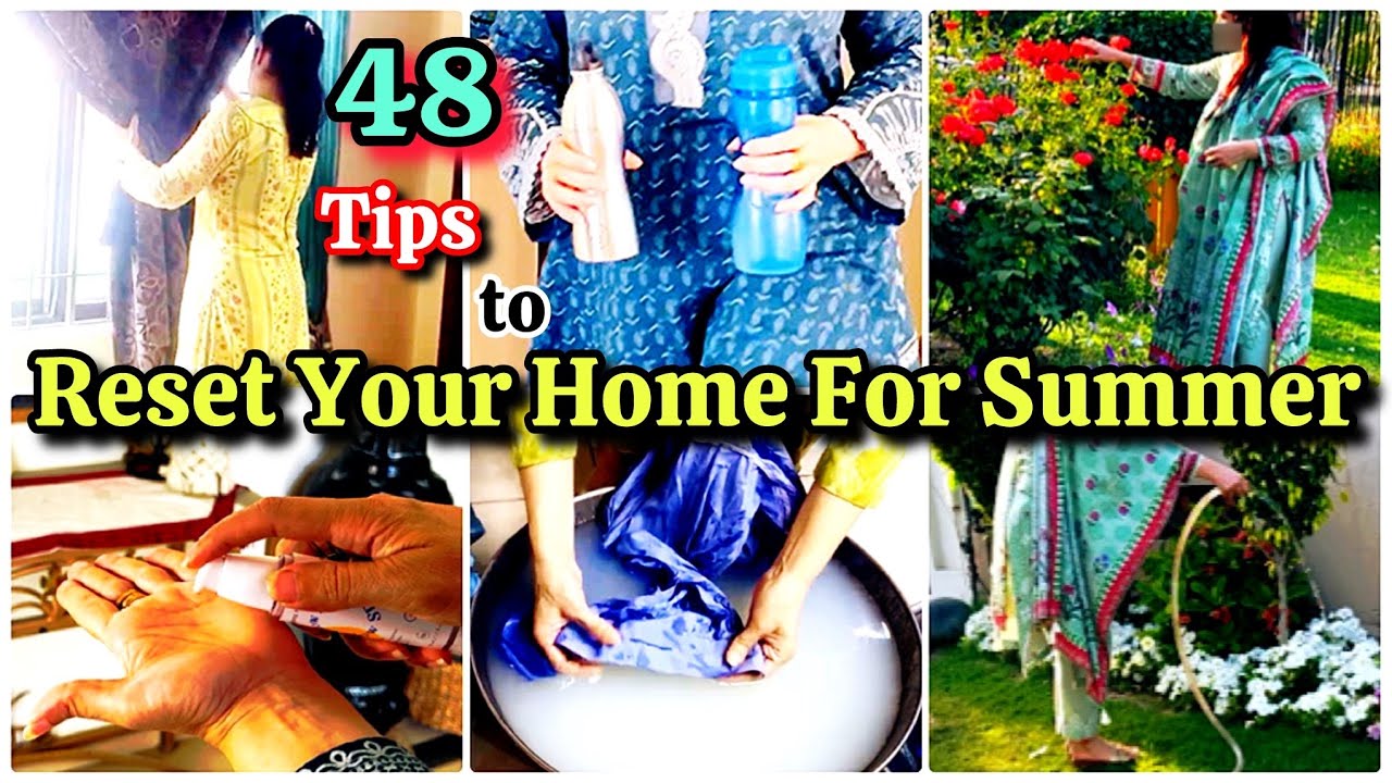 48-Tips to Prepare for Summer | How to Get My Home Summer Ready ...