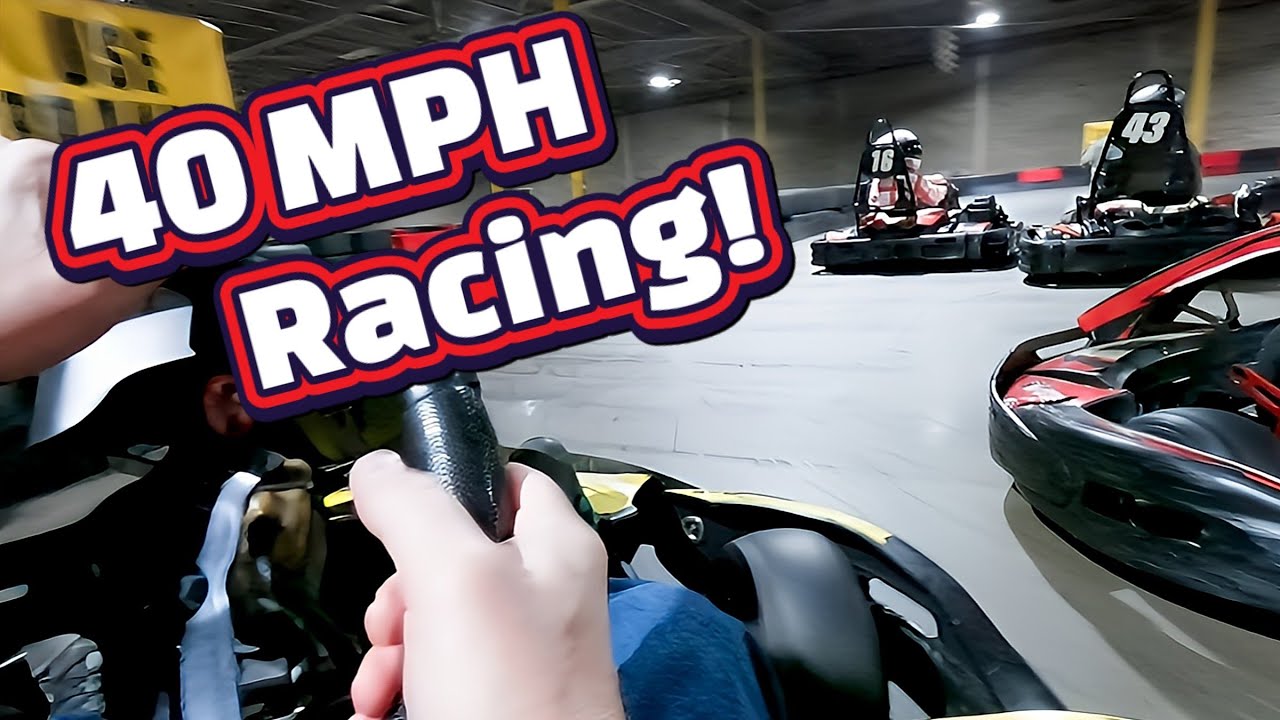 Indoor Kart Racing Full Throttle! - YouTube