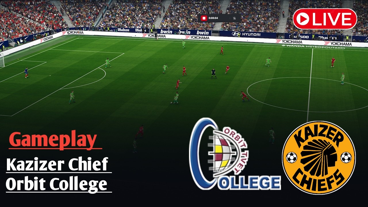 LIVE: Kaizer Chiefs vs Orbit College | Betway Premiership 2026 | FL25 ...