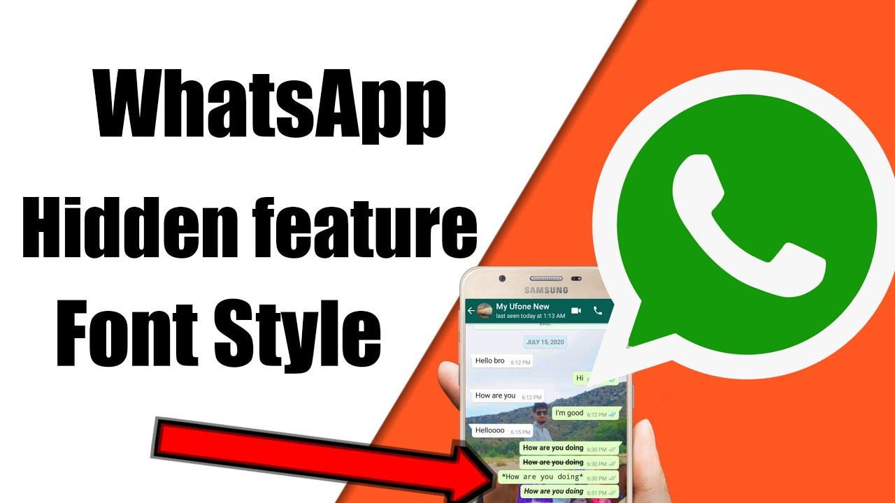 WhatsApp text tricks & Tips - YouTube
