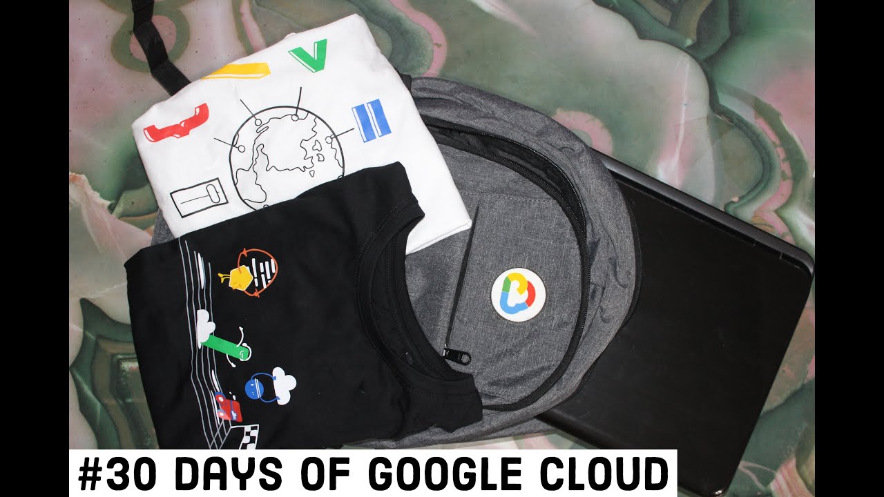 Swags Unboxing of #30DaysofGoogleCloud 2020 |Google Perks in India |GDP Google Goodies| # ...