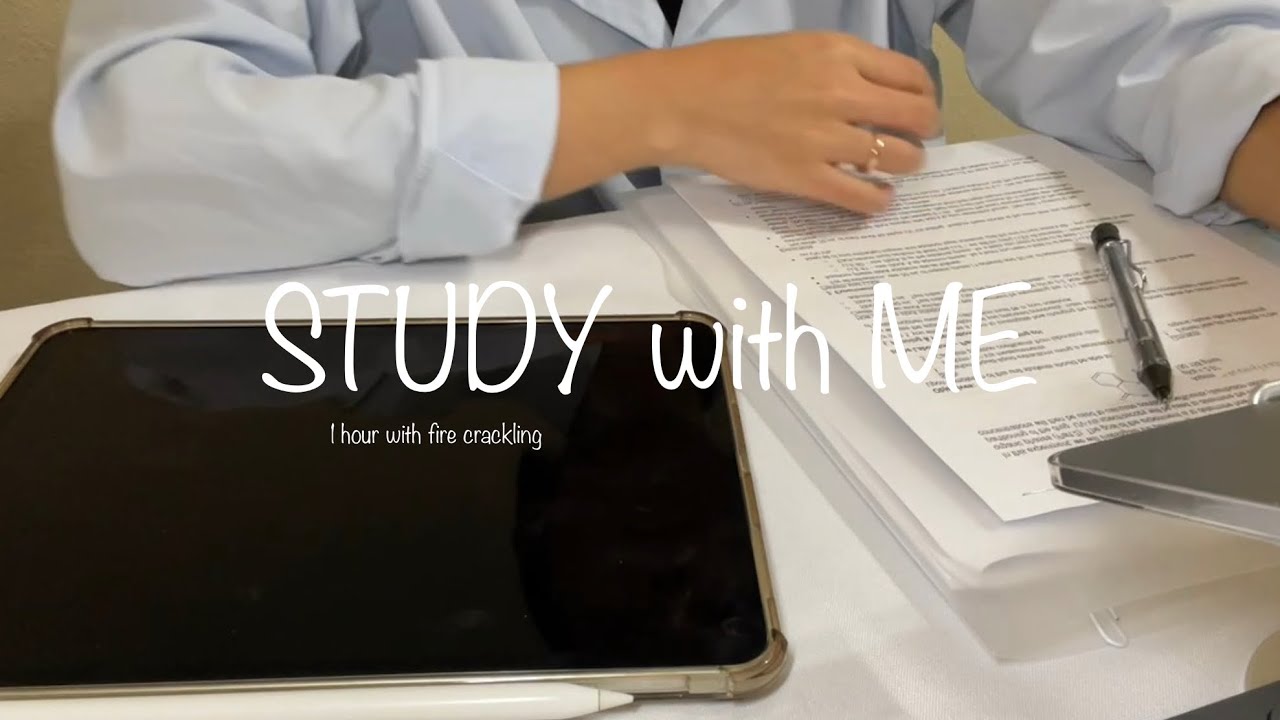 Study with me | 모닥불 ASMR🔥 - YouTube
