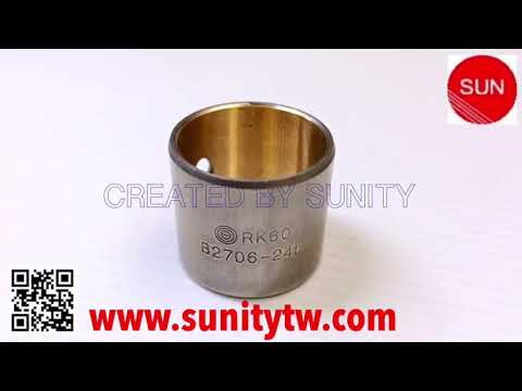 TAIWAN SUNITY - PISTON PIN BUSHING for KUBOTA RK60 RK70 Excavator - YouTube