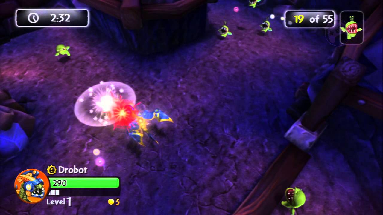 Skylanders Giants: Series 2 Drobot - Save The Purple Chompies - YouTube