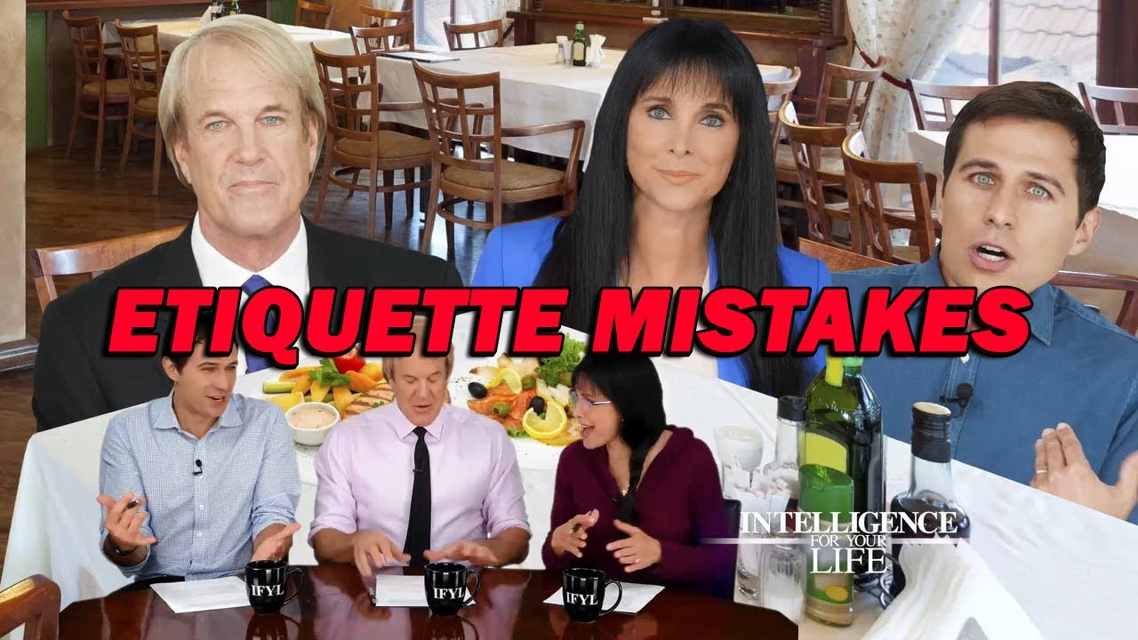 Common ETIQUETTE MISTAKES You Need to STOP Making - Dining Etiquette ...