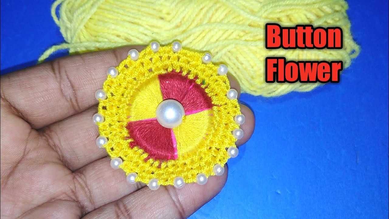 New Amazing Hand Embroidery Flower Design Idea,Easy Hand Embroidery ...