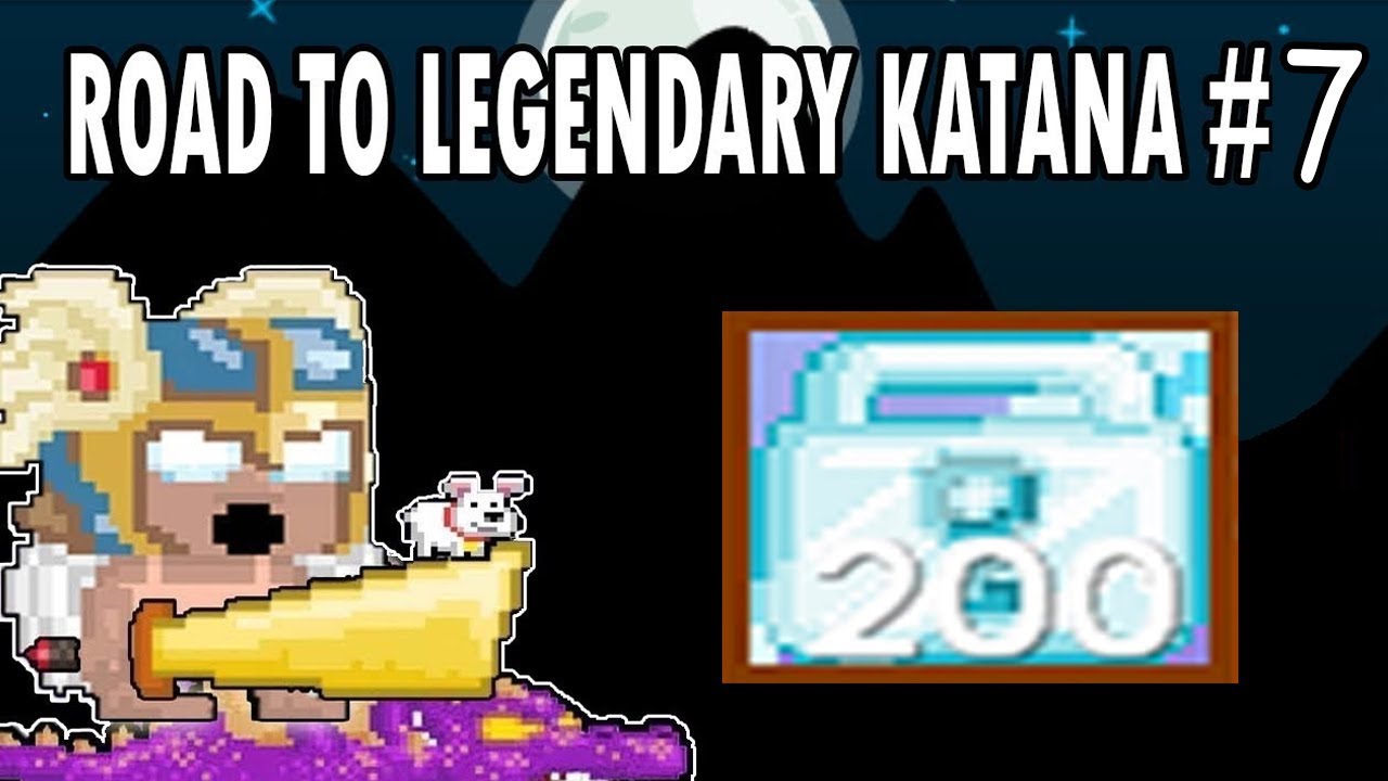 Growtopia| Road To Legendary Katana ! #7. EARNING WORLD LOCKS! - YouTube