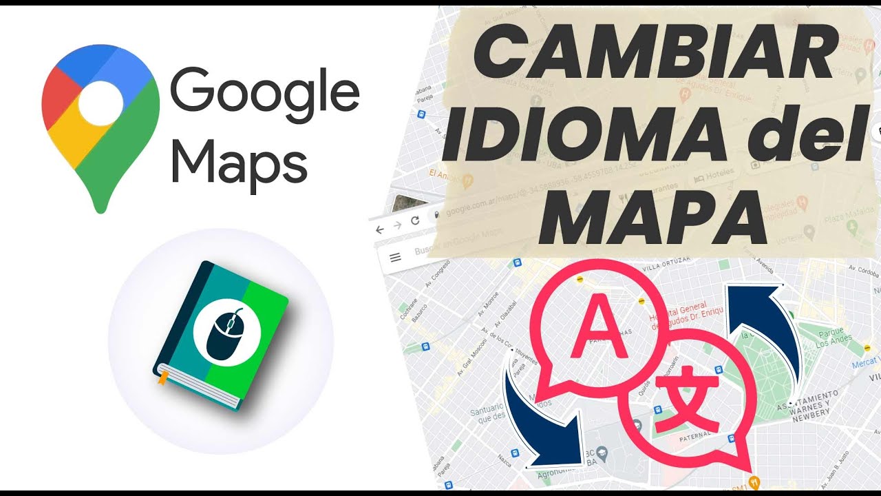 Cómo cambiar el idioma de Google Maps? 🌐 excelente herramienta para ...