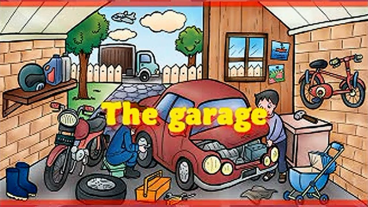 THE GARAGE I ENGLISH VOCABULARY - YouTube