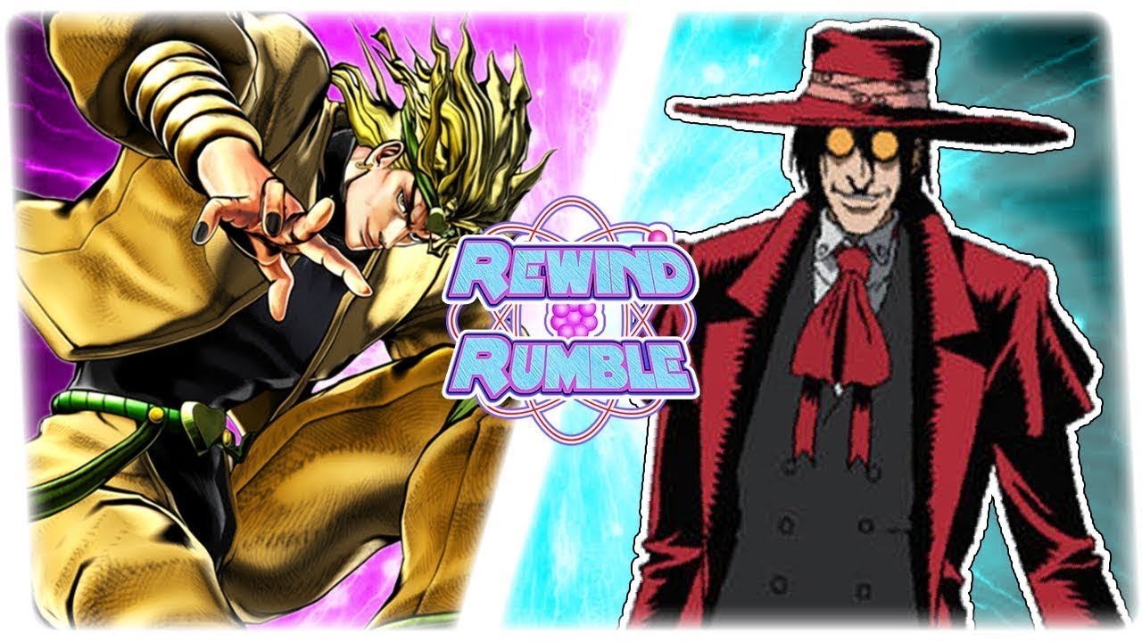 Dio VS Alucard review animation rewind - YouTube