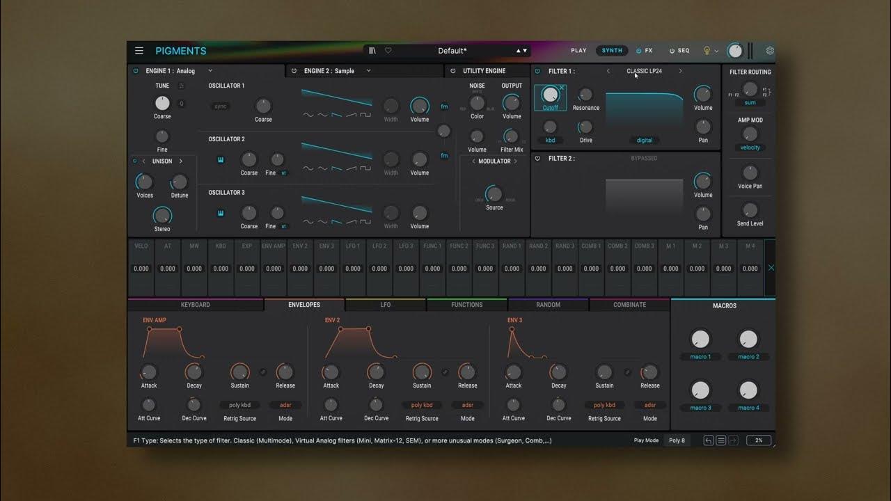 Synth Basics for Beginners - Sound #11 (Pigments) - YouTube