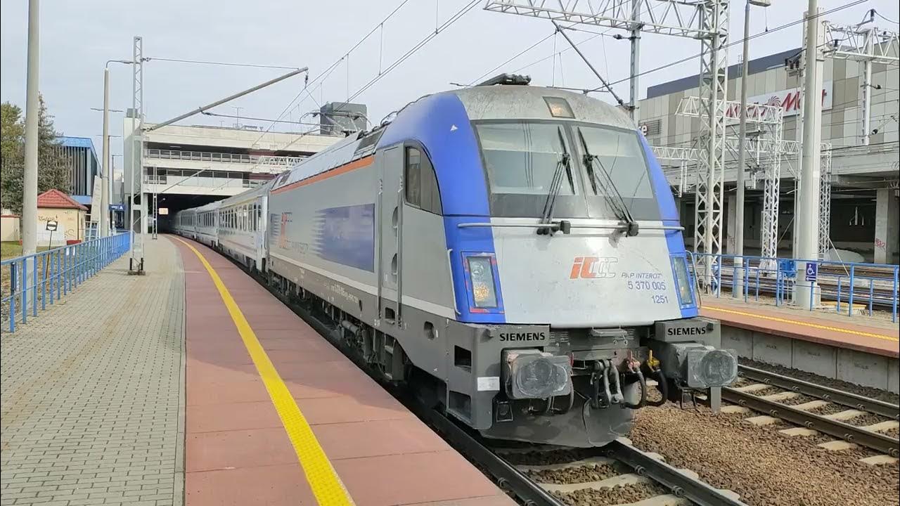 EU44 5 370 005+IC ODRA to the destination station Berlin Gesundbrunnen PKP INTERCITY - YouTube