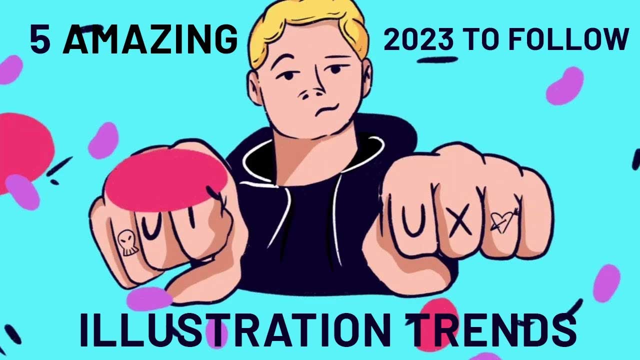 5 Amazing Illustration Trends in Graphic Design 2023 to Follow ...