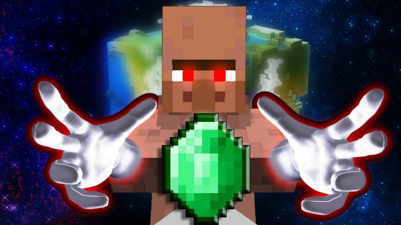 Grox villagers and their greate love for 10000 emeralds - YouTube