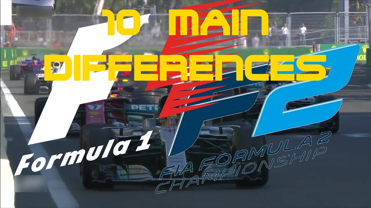 10 Differences Between Formula 1 And Formula 2 YouTube