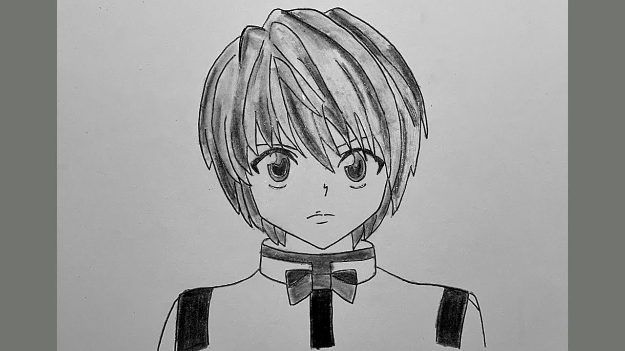 How to draw kurapika from hunter x hunter easy step by step | How to ...