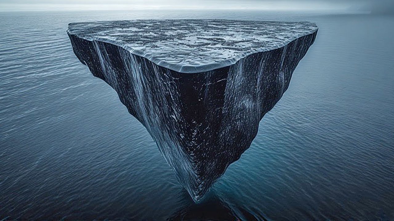 El Misterioso Iceberg Negro Un Fenómeno Único en Canadá - YouTube