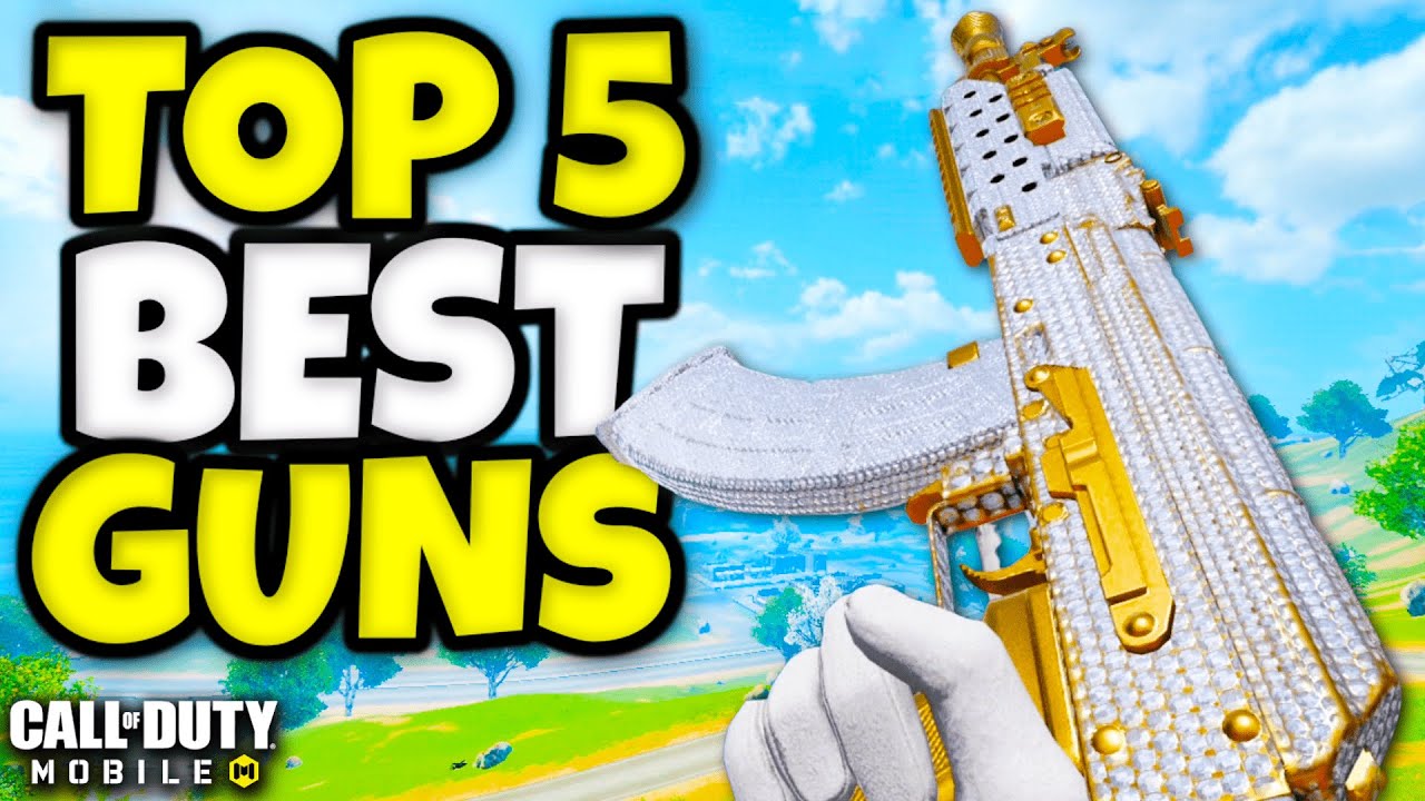 TOP 5 BEST GUNS in COD MOBILE BATTLE ROYALE (SEASON 7) - YouTube