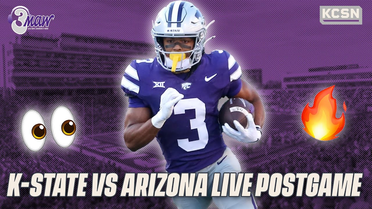 3MAW LIVE K-State vs Arizona Postgame Show - YouTube