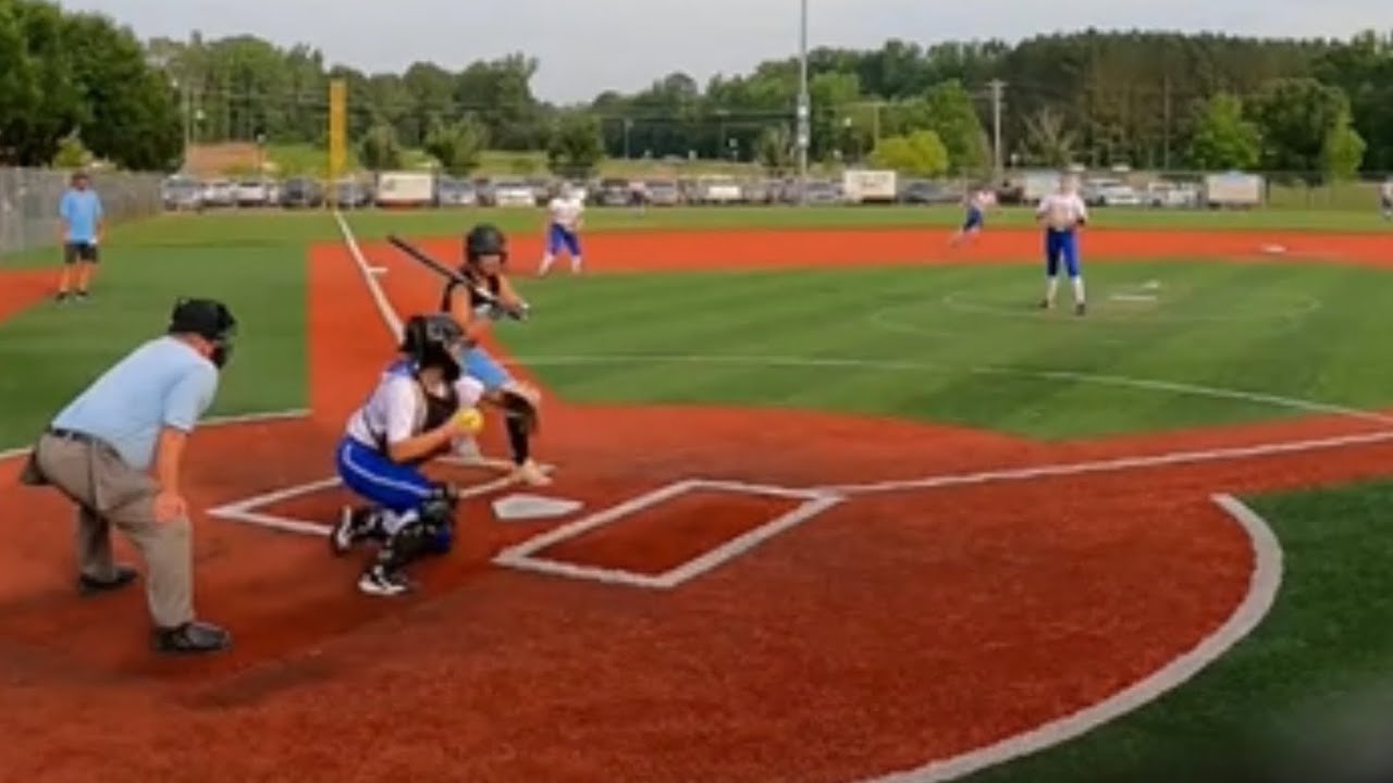 Megan Brewer - 2022 Softball Catcher Throwdown Compilation - YouTube