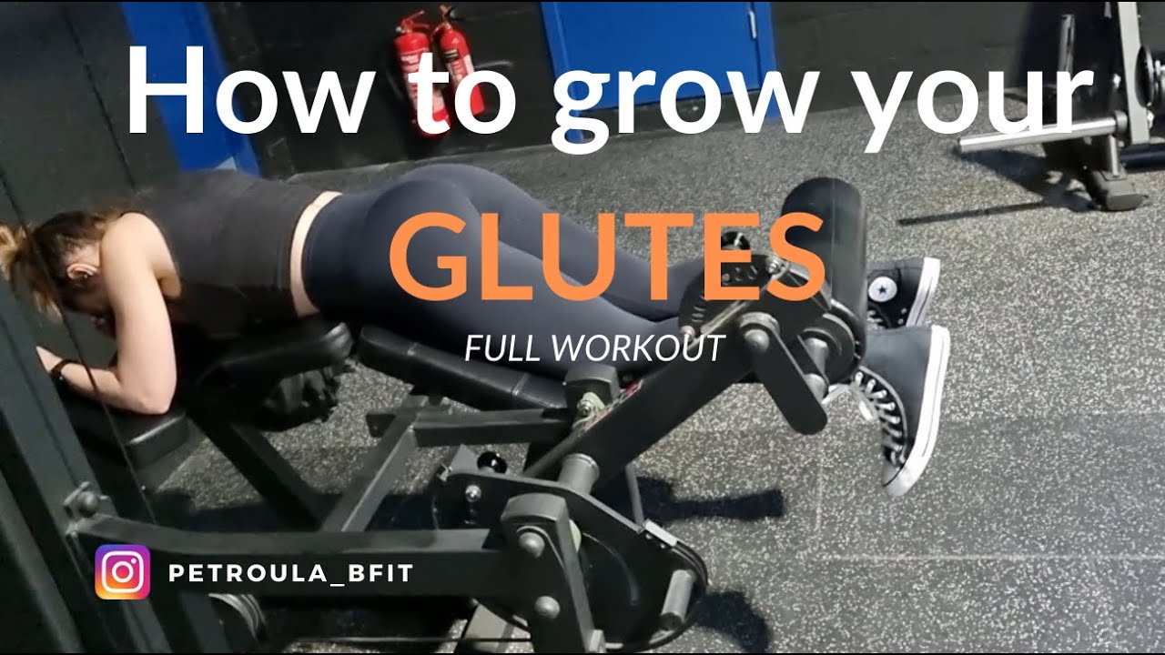 How to grow your GLUTES | Full Workout | Eat Lift Be Happy - YouTube