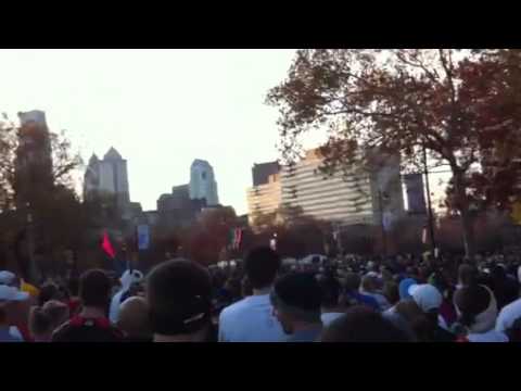 Philadelphia marathon start line.MOV - YouTube