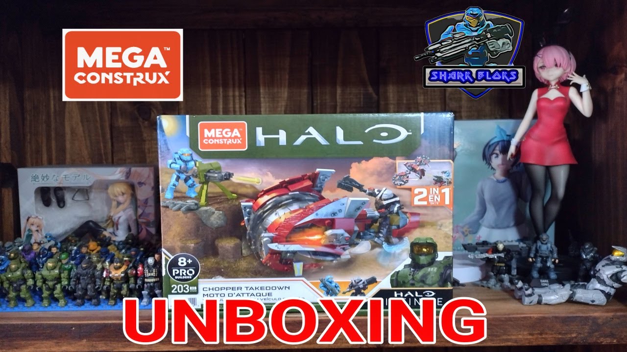 Chopper Takedown Halo Mega Construx Unboxing - YouTube
