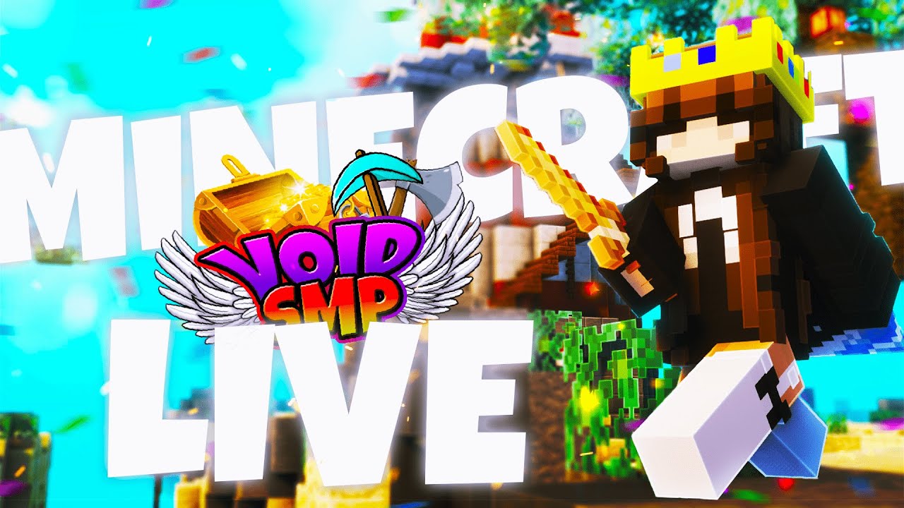 Minecraft Live || Playing In Void Smp || Survival Public Smp || Pe + Java 24/7 server #voidsmp ...