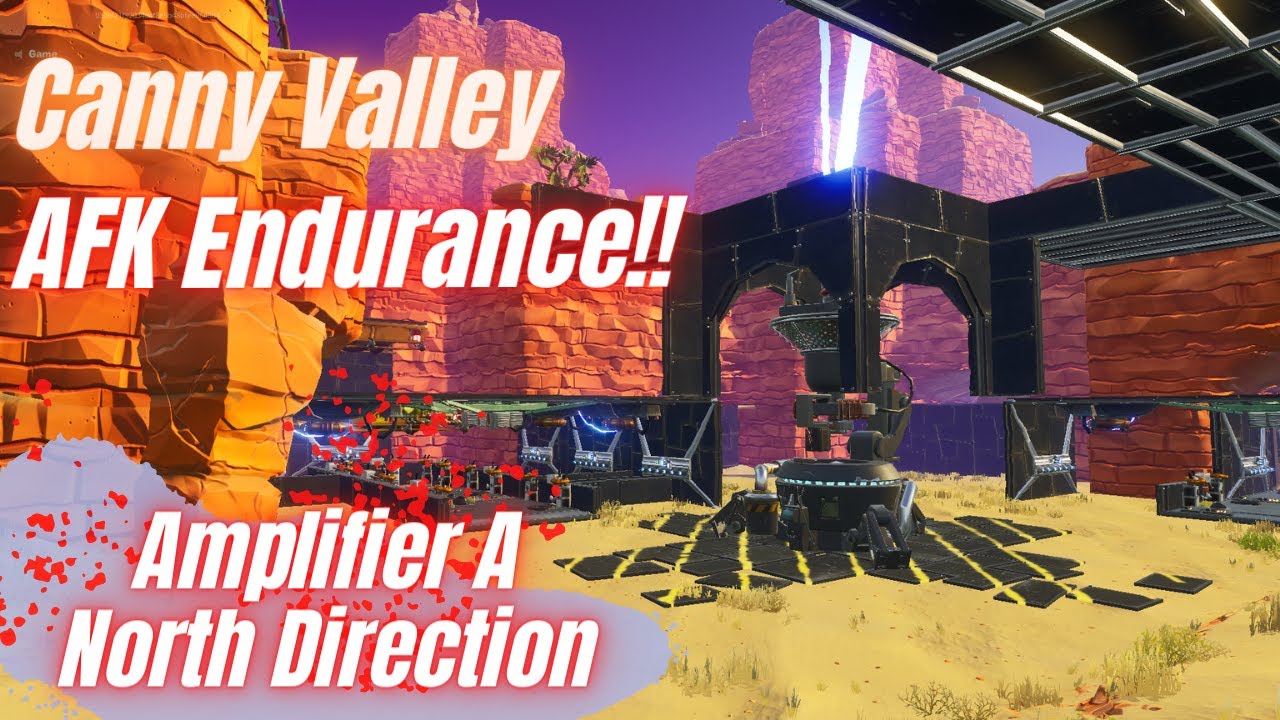 Fortnite (STW) Canny Valley endurance build AFK - Amplifier A North NEW ...