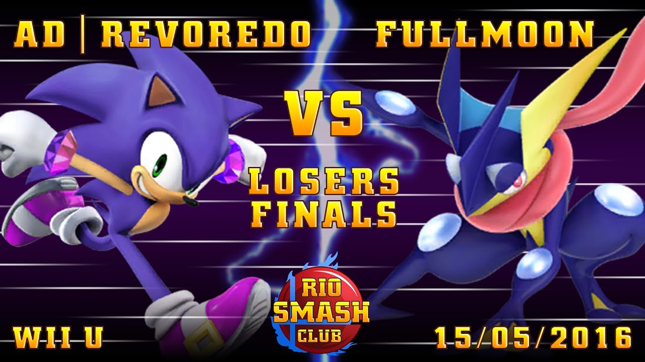 Rio Smash Club 2 - AD | Revoredo (Sonic) vs Fullmoon (Greninja ...