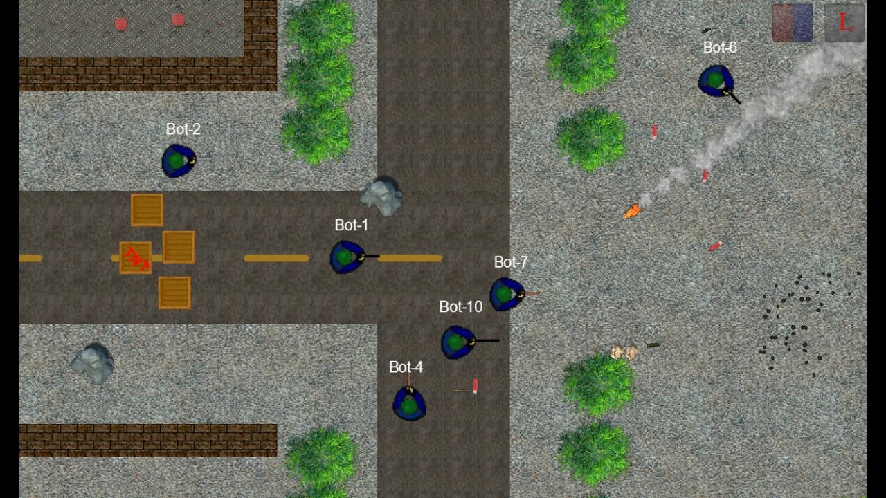 2D Strike /2Д СТРАЙК Игра для калькулятора качайте! - YouTube