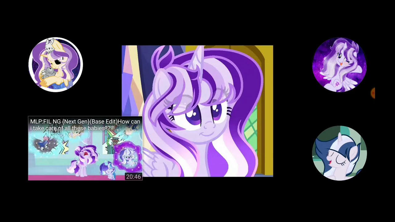 Let's react to Cute Light Glow Magical (MLP Speedpaint video) - YouTube