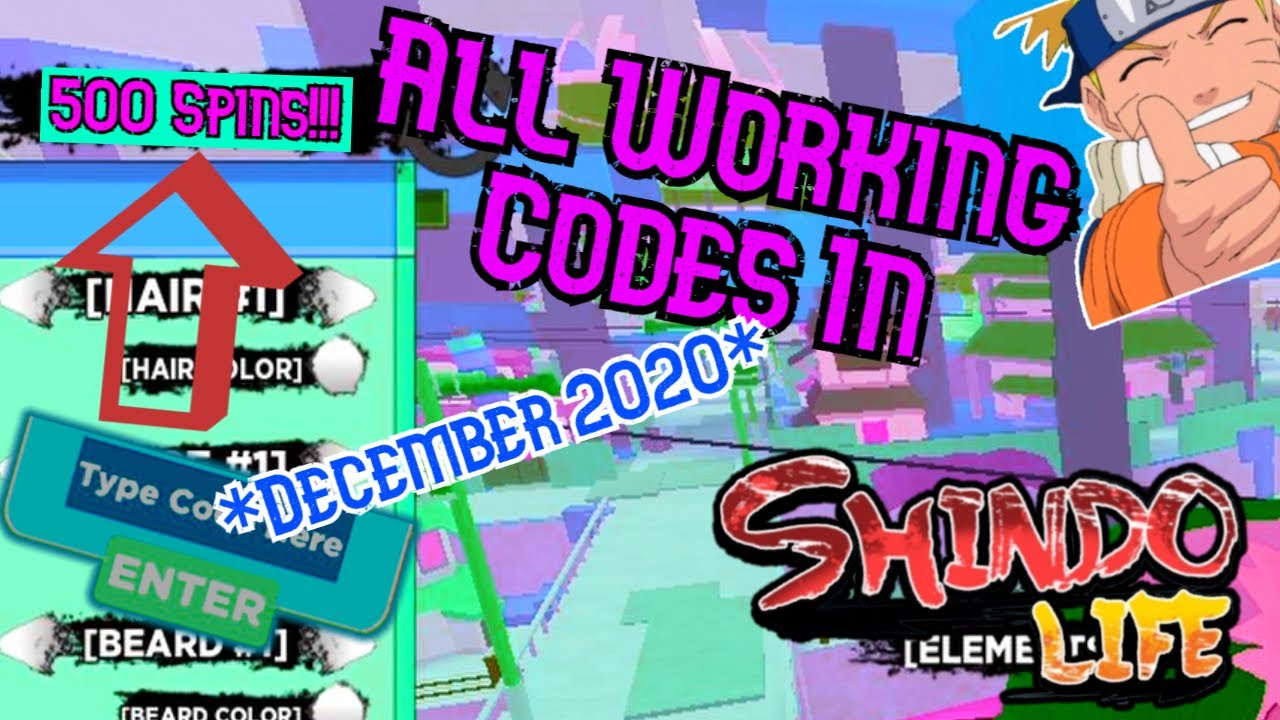 (New Codes) ALL WORKING Codes *So Far* December 2020 *OLD* | Shindo ...