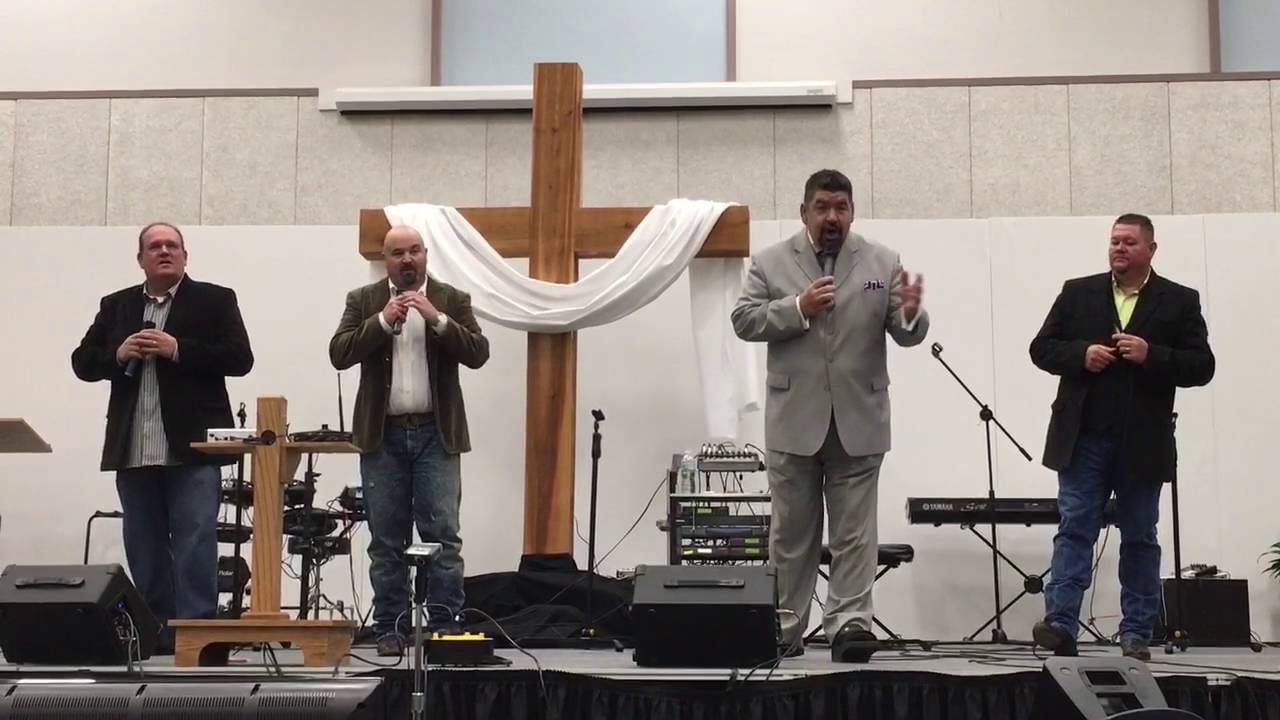 CrossFire Gospel Quartet singing "There is Power in Blood" - YouTube