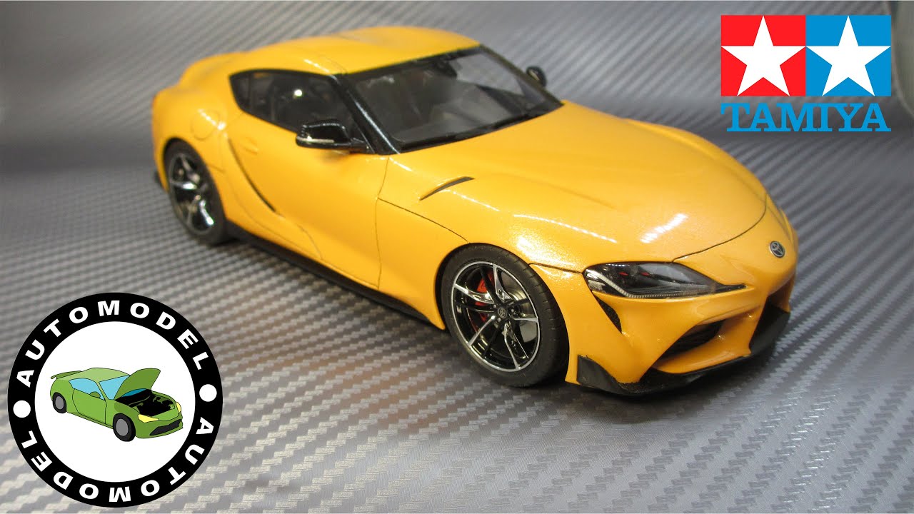 Tamiya Toyota GR Supra 1/24 Complete build/Полная сборка - YouTube