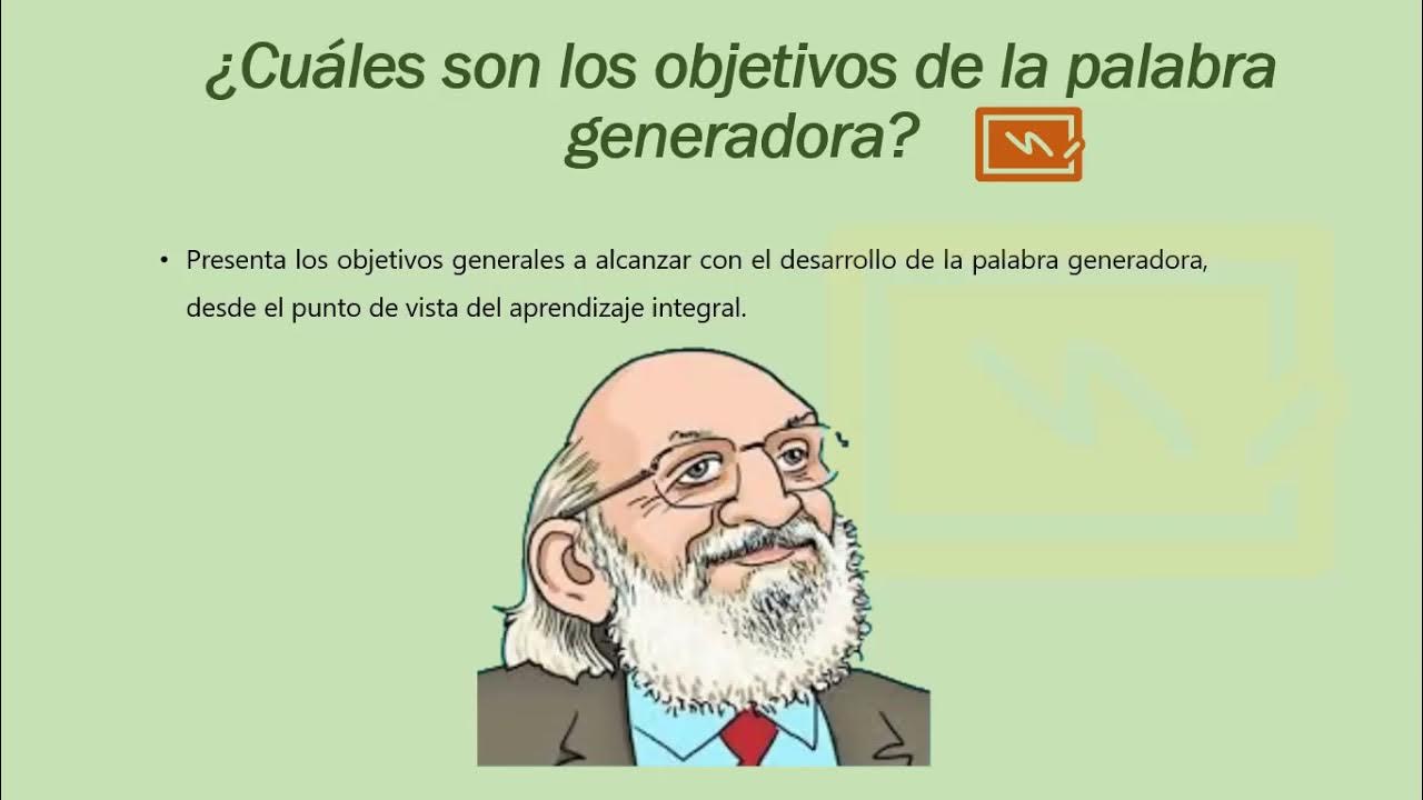 Palabra Generadora - Paulo Freire - YouTube